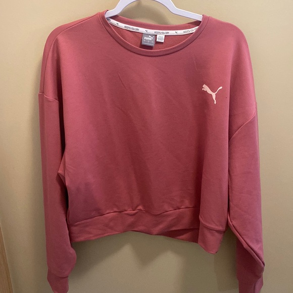 Puma | Tops | Puma Crop Crew Neck | Poshmark